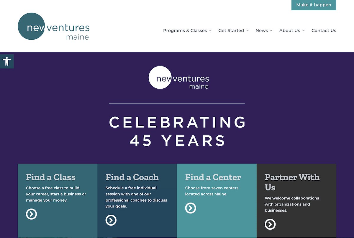 Matched Savings Programs — New Ventures Maine